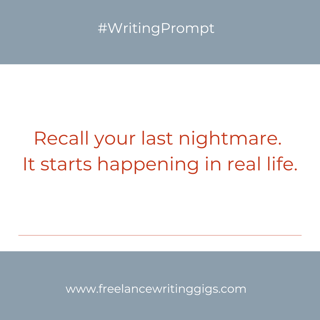 13 Horror Writing Prompts